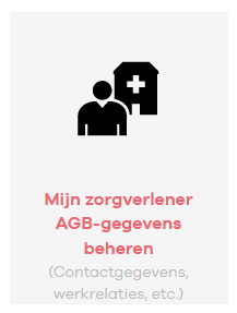 AGB-wijzigen zorgverlener | Vektis.nl
